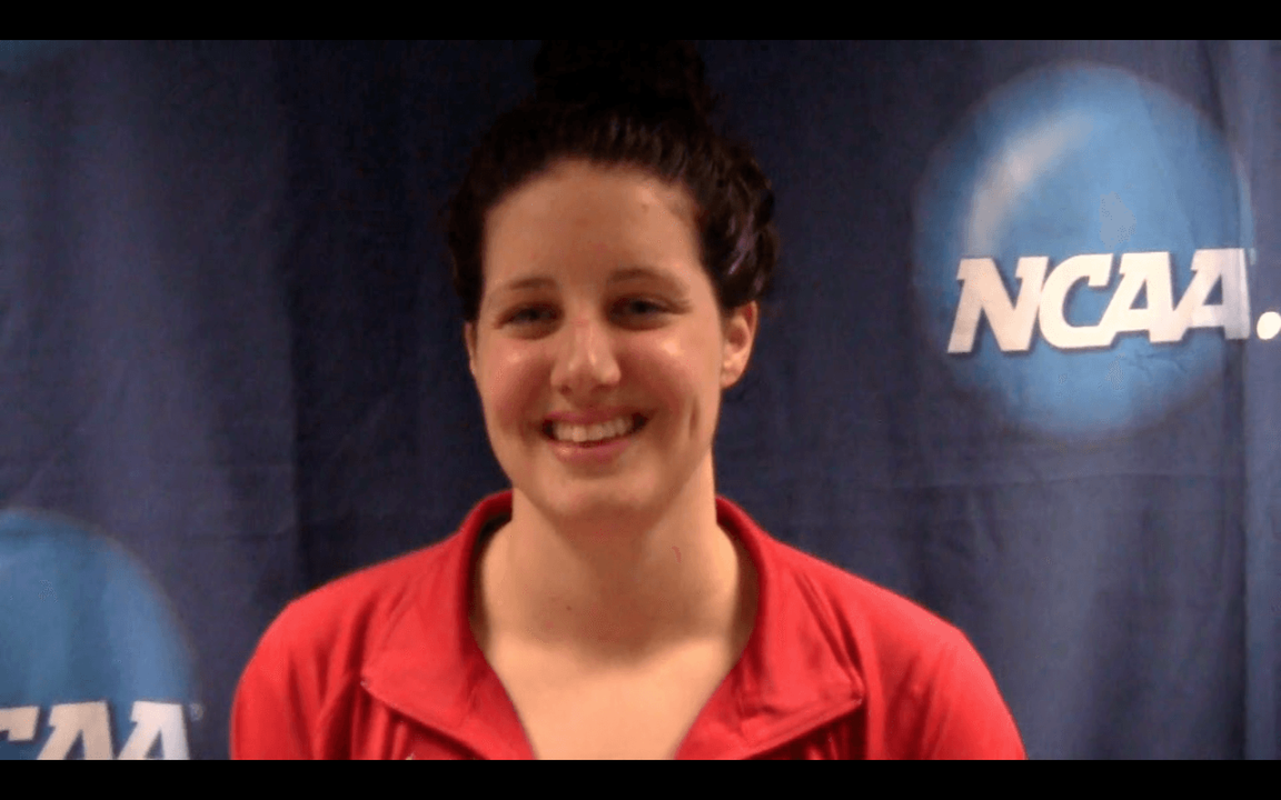 VIDEO: Georgia's Amber McDermott on GA team win, 2nd in 1650