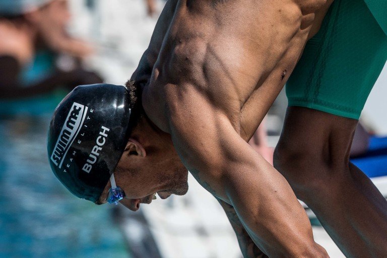 One Year from Wheelchair to Olympic Cut: Roy Burch Posts 'B' 50 Free