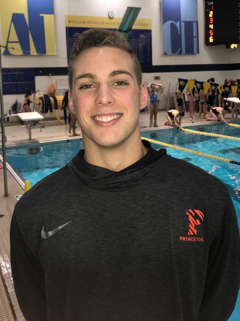 Princeton Men's Swimming and Diving Adds 9 for 2018-19