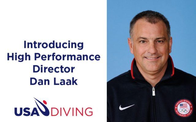 Dan Laak Named USA Diving High Performance Director