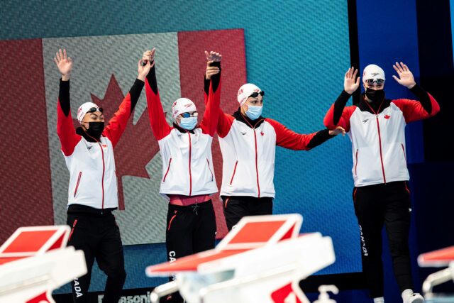 Canadian Olympic Swim Team Slated for Staging Camp in Caen, France