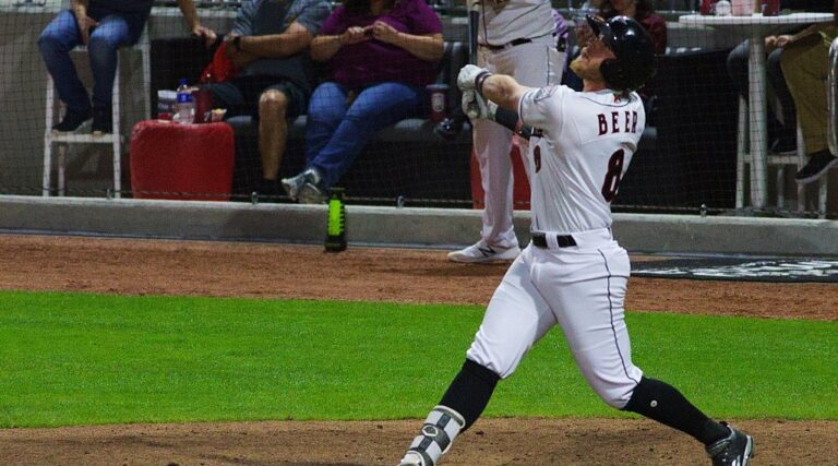 Former NAG Record Holder Seth Beer Hits Home Run in First MLB At-Bat