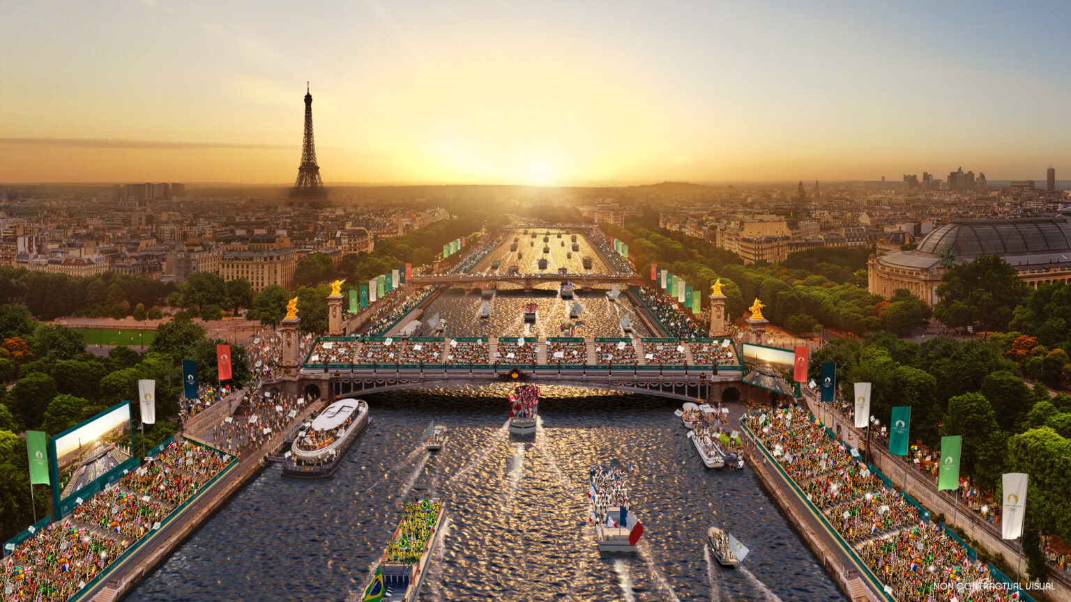 Rain In Paris Marks 1st Time It Has Rained During An Opening Ceremony ...