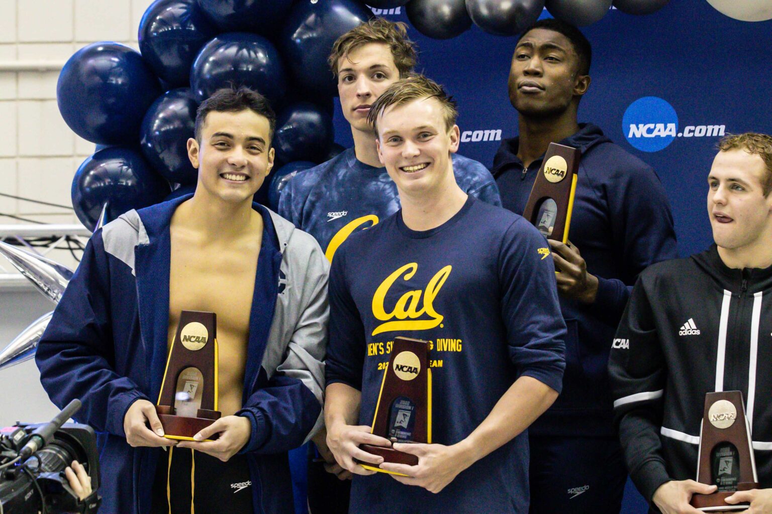 Cal Men Put Up 3:01.81 400 Medley Relay, Fastest In Nation By Over A Second
