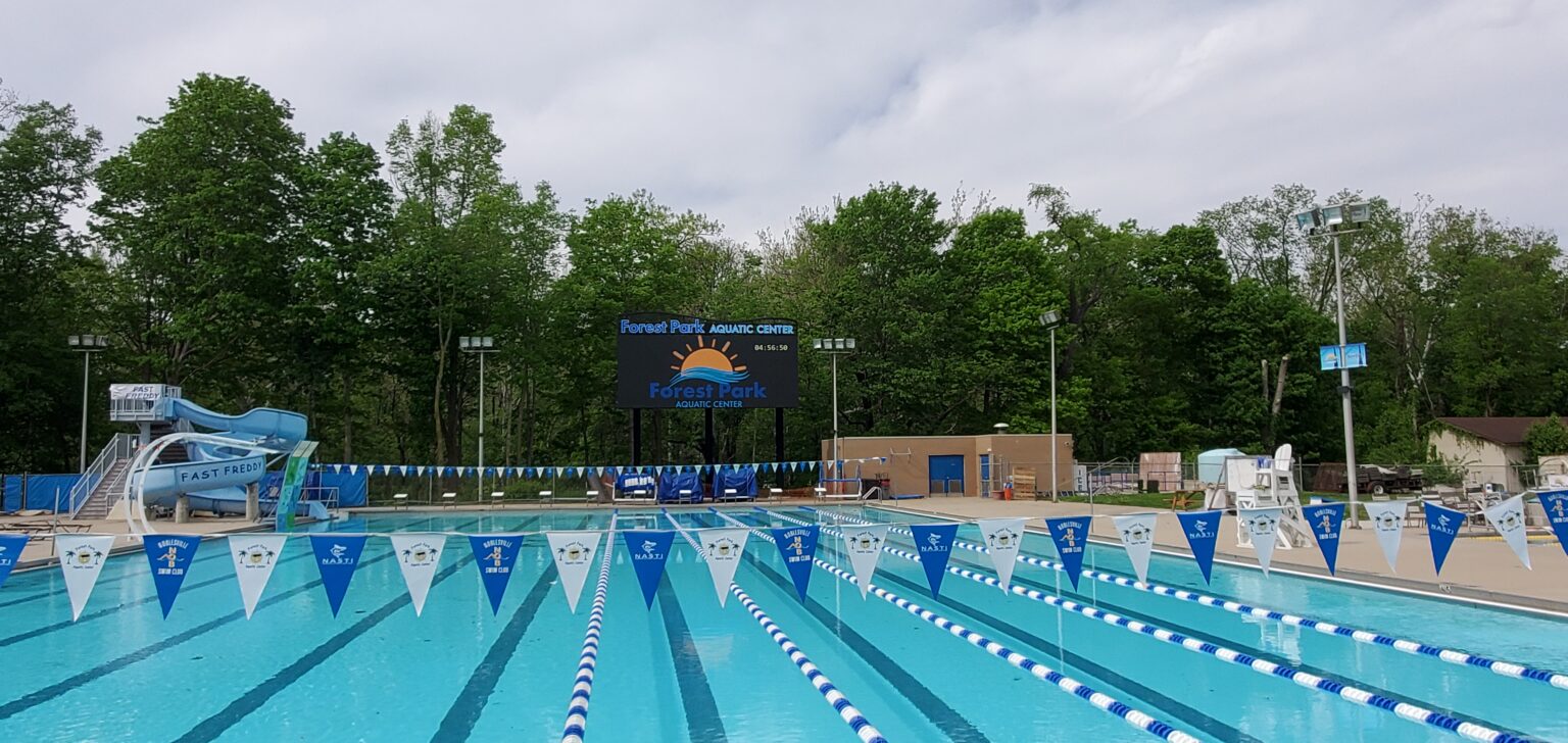 Forest Park Aquatic Center Opens Largest LED Videoboard