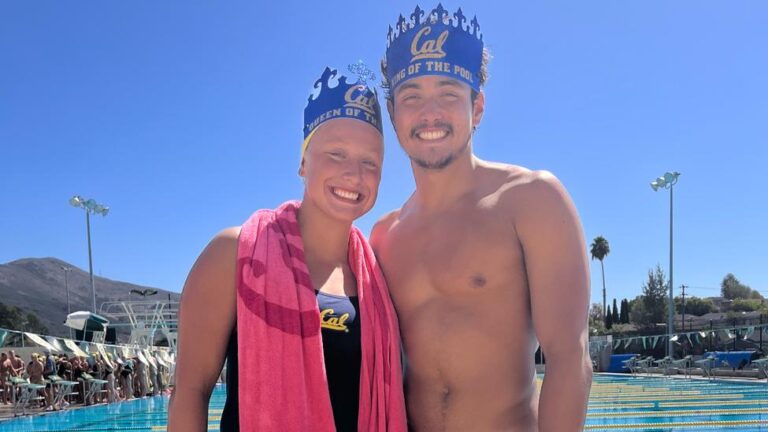 Destin Lasco, Isabelle Stadden Win Cal/Cal Poly King & Queen of the Pool