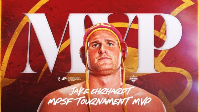 USC’s Jake Ehrhardt Named MPSF Men’s Water Polo Tournament MVP