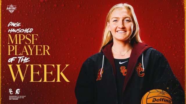 USC’s Paige Hauschild Scores MPSF Women’s Water Polo Player of the Week