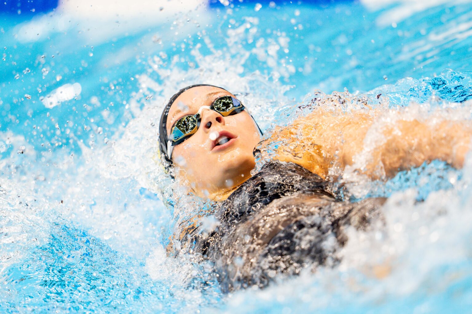 Katie Grimes FULL 2024 US Olympic Trials Mixed Zone Interview