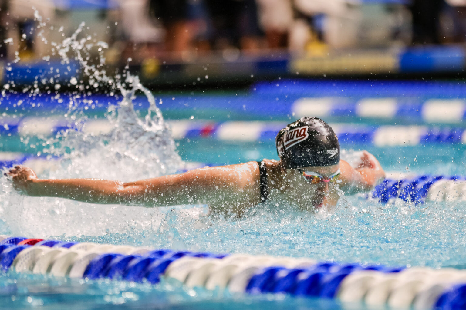 Miranda Grana Becomes First Indiana Hoosier Woman Under 50 Seconds in ...