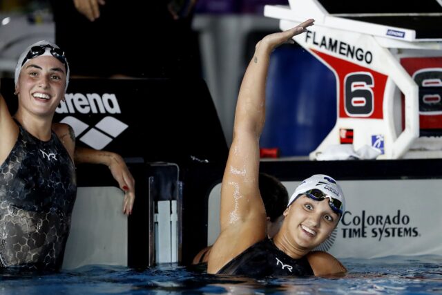 Maria Fernanda Costa, Stephan Steverink Make Their Marks In 400 Free At ...