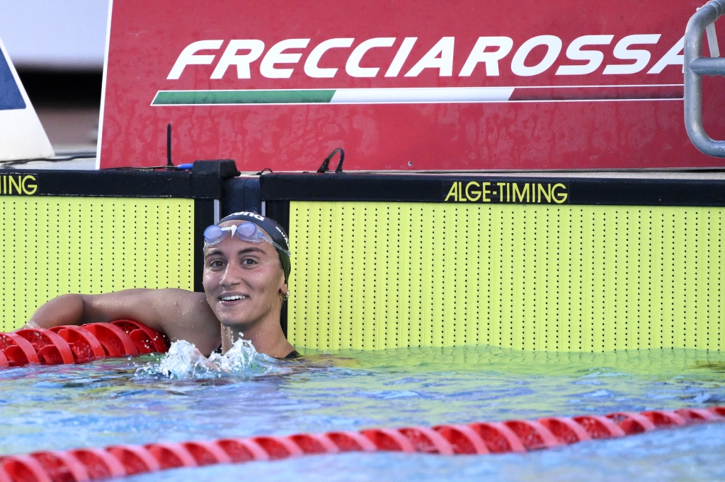 Italy's Simona Quadarella Clocks 15:31.79 European Record In 1500 Free