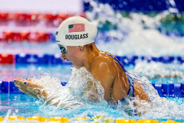 Kate Douglass Lowers Own US Open Record With 2:13.97 200 Breaststroke