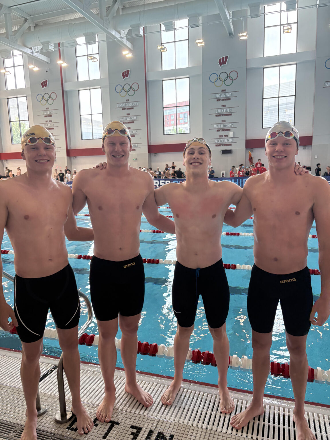 McFarland Spartan Sharks, With Three Siblings, Break Boys' 15-18 200 ...