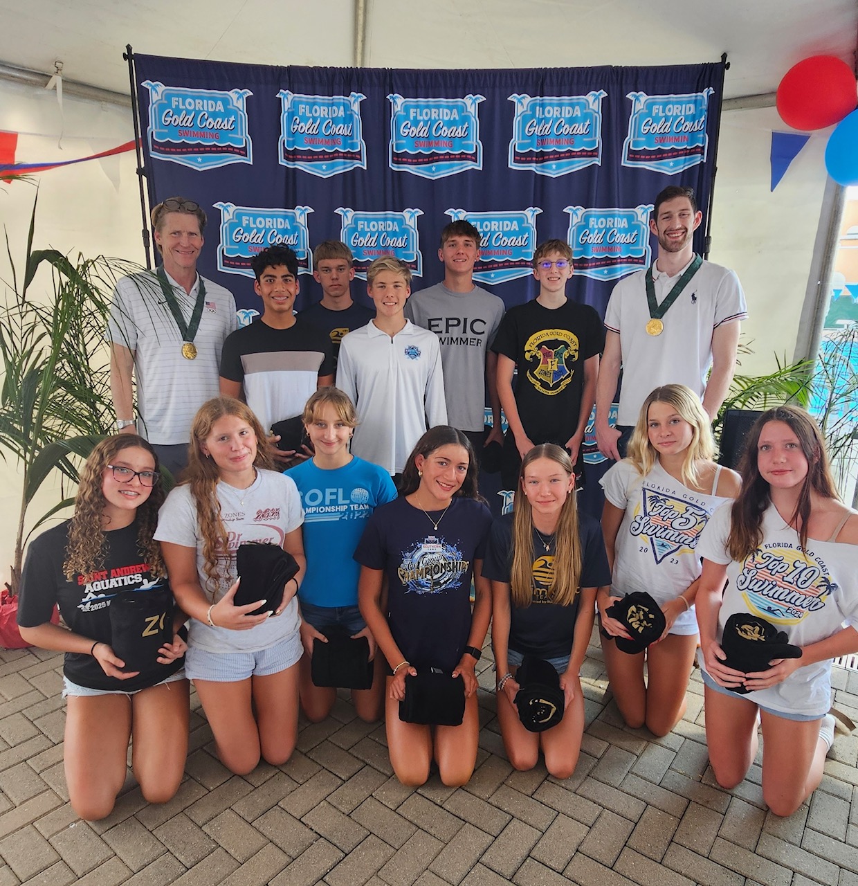 Josh Davis, Hunter Armstrong Work With Florida Gold Coast Swimming to ...