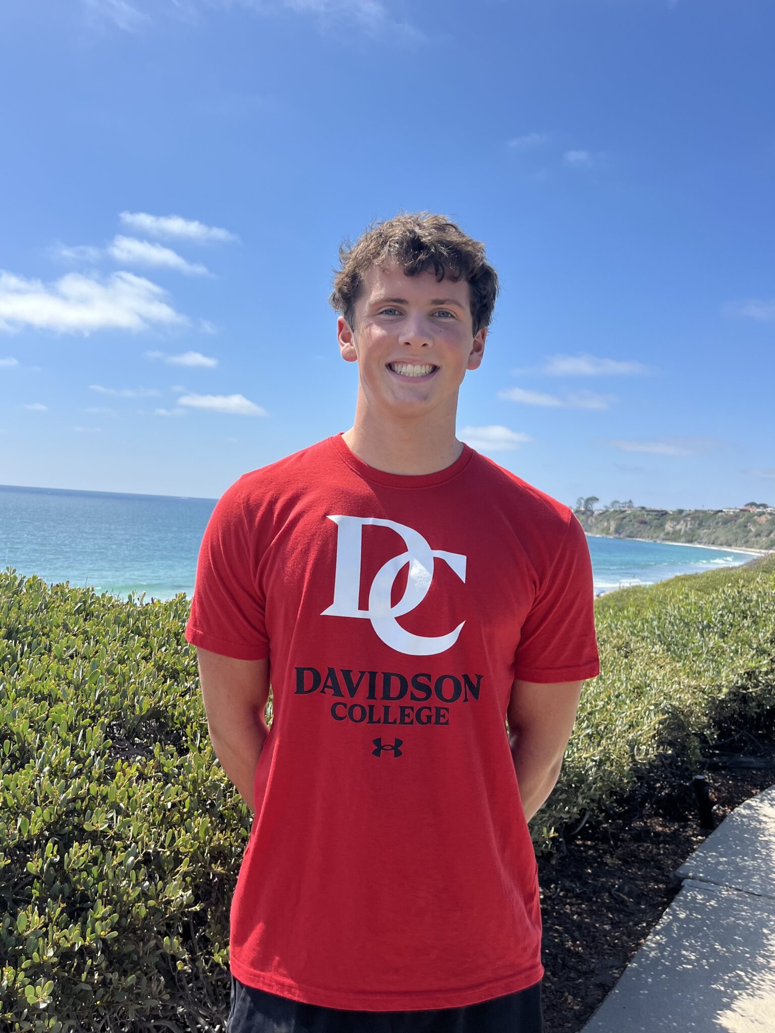 45.0/1:39.1 Sprint Freestyler Liam Thomas Verbals To Davidson College ...