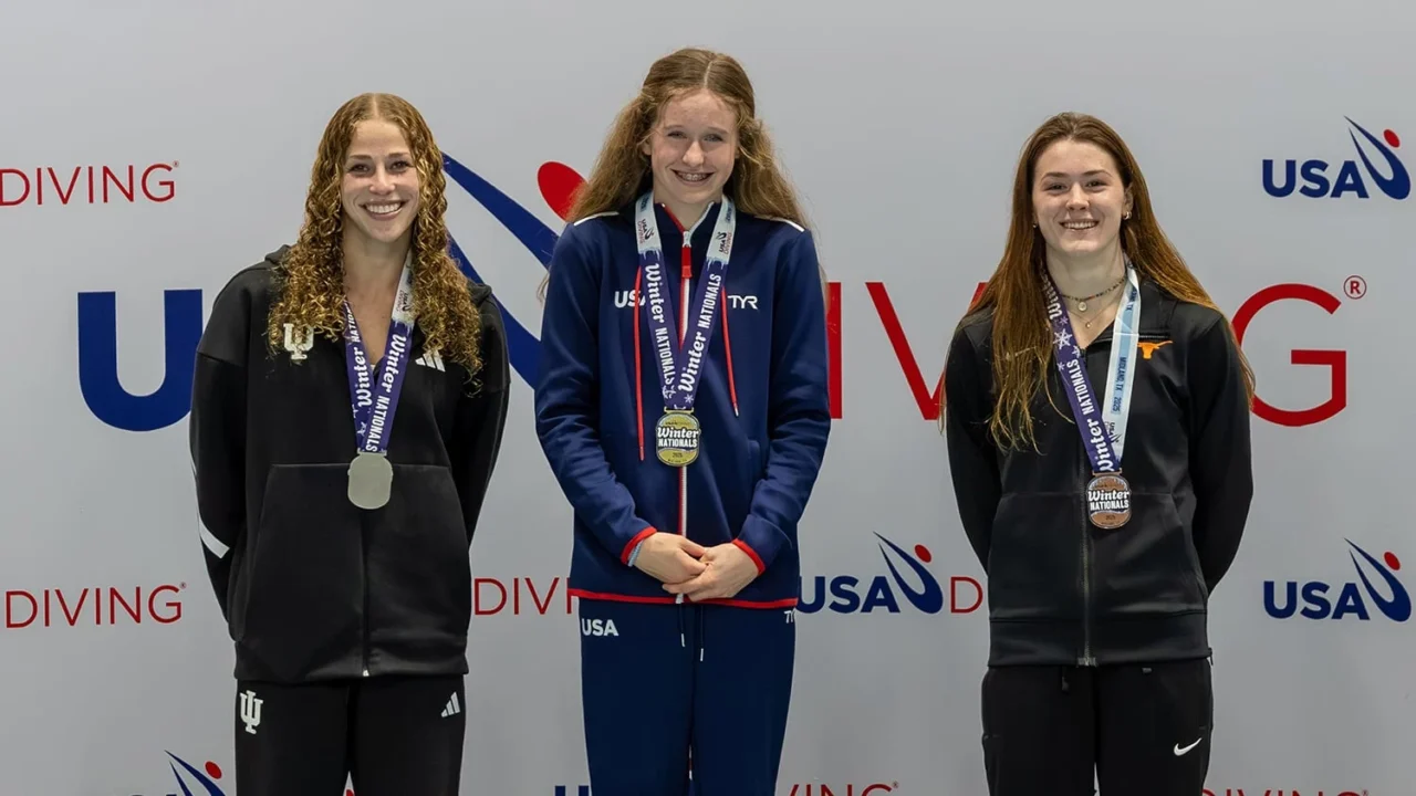 Niday, Henninger Win Gold on Day 1 of 2025 USA Diving Winter National ...
