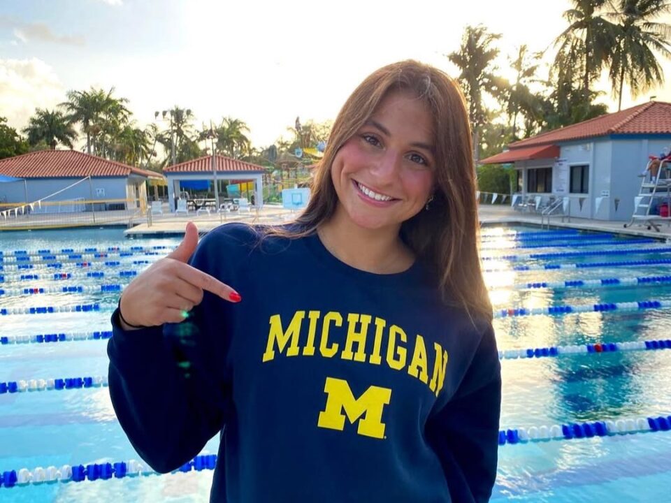 Freestyle & Butterfly Talent Gioia Balzano Commits To Michigan For 2026-27