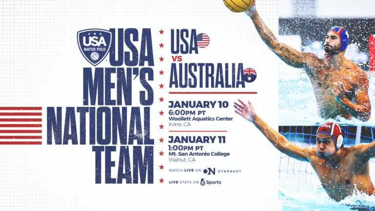 USA Men's National Water Polo Team To Host Australia In January