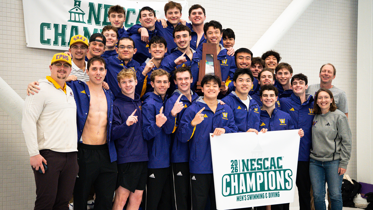 Williams Wins 23rd NESCAC Men's Swimming & Diving Championship